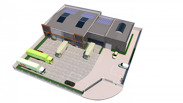 Projet bâtiment industriel région parisienne - nm2a